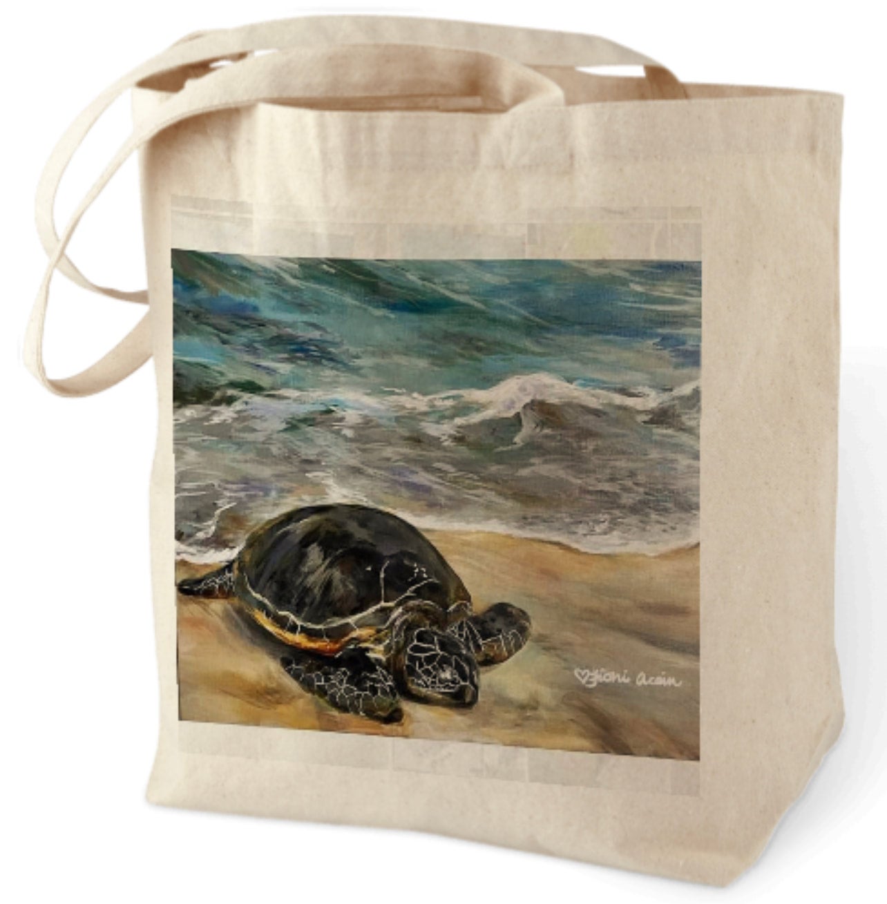 Turtle Tote | Art By Tioni